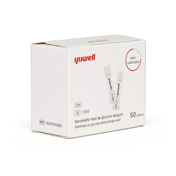 YUWELL – Bandelettes 50 Pieces – medicalpara.ma